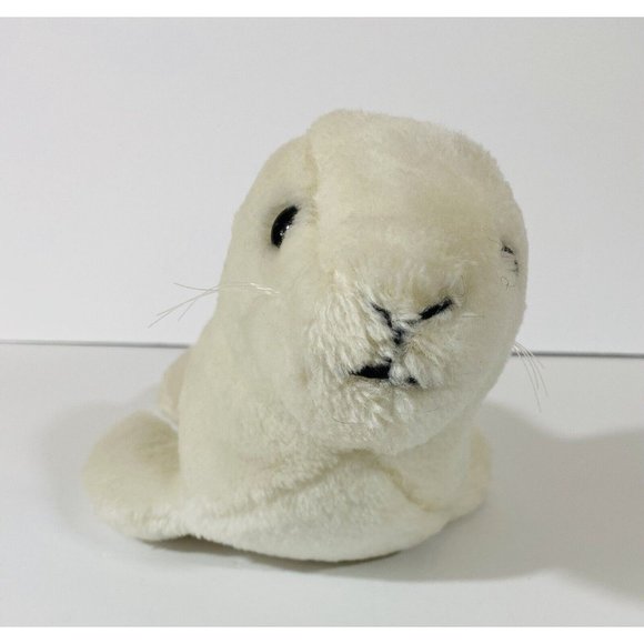 Seaworld | Toys | Vintage Sea World 1 White Baby Seal Plush Realistic ...